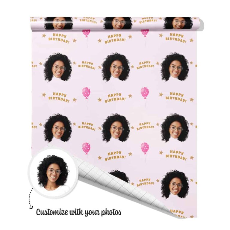 Create Personalized Birthday Wrapping Paper With Your Photos